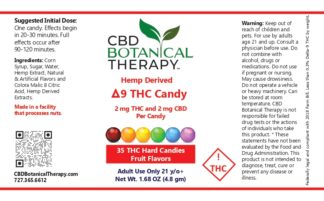 Fruit Flavored Hard Candies Bundle - CBD Botanical Therapy